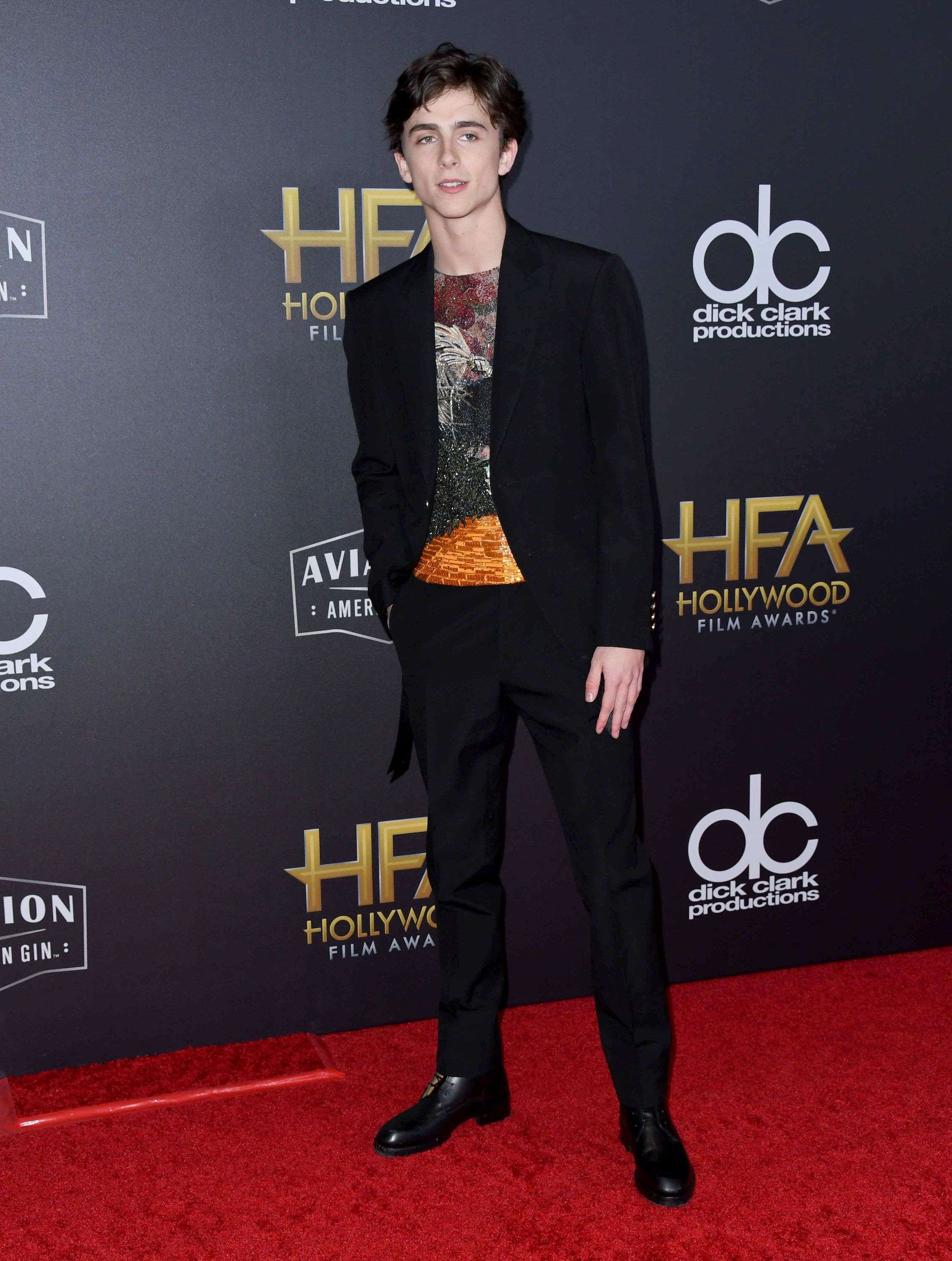 November 04: 22nd Annual Hollywood Film Awards - 013 - Timothée ...